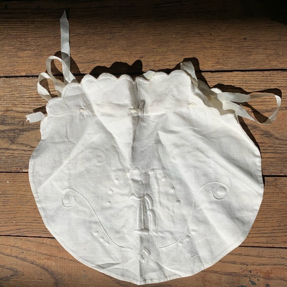Antique | Bags | Antique Butterfly Monogram Embroidered Sack Bag | Poshmark